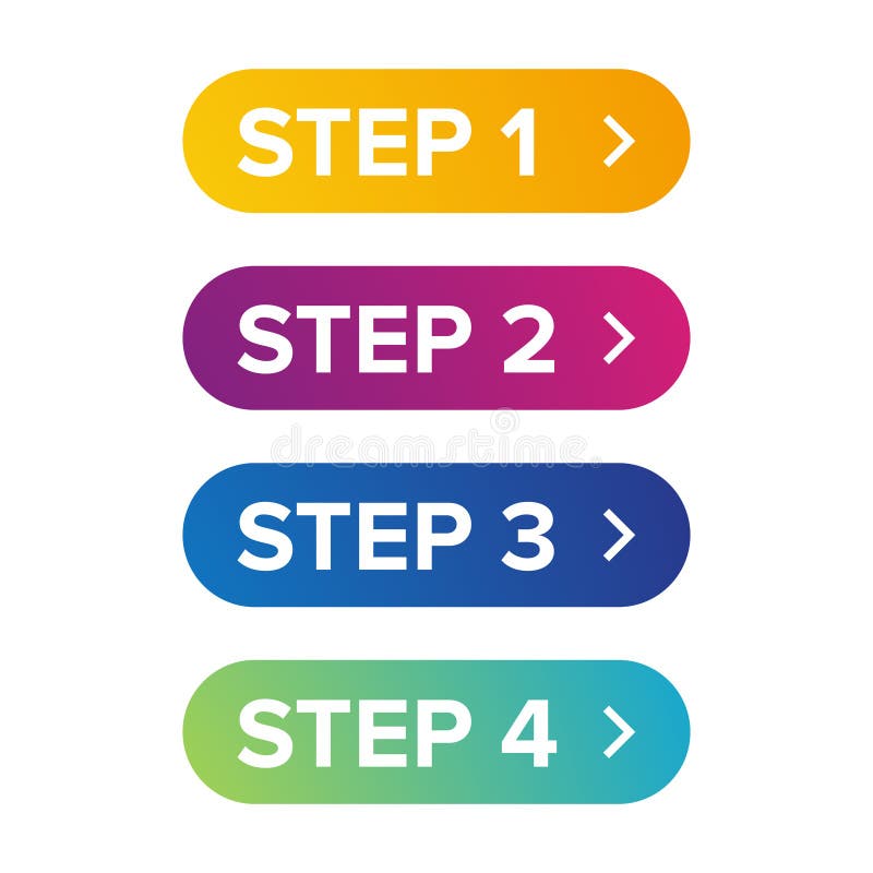 Number one, two, three stock vector. Illustration of serial - 27325983