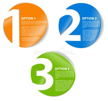 One Two Three - Vector Cards with Numbers Stock Vector - Illustration ...