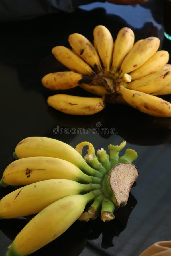 One Type of Banana in Indonesia is Called Muli Banana Stock Photo ...