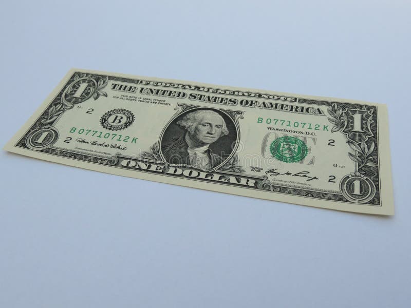 One US dollar bill stock photo. Image of cash, states - 81767824