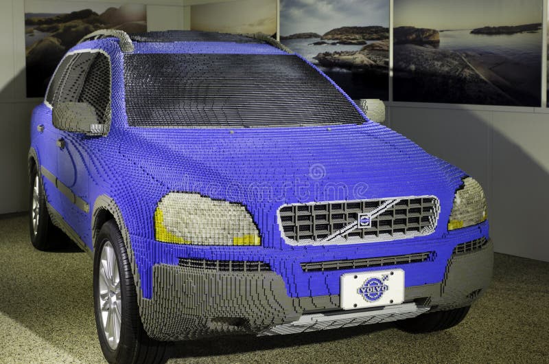 One Very Big Car from Volvo Editorial Image - Image of construction ...