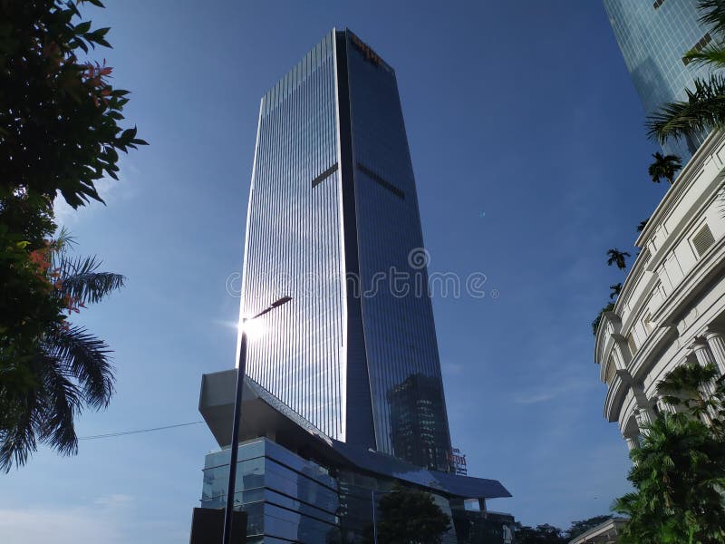 One of the Views of the Building in the Morning in Jakarta Indonesia ...