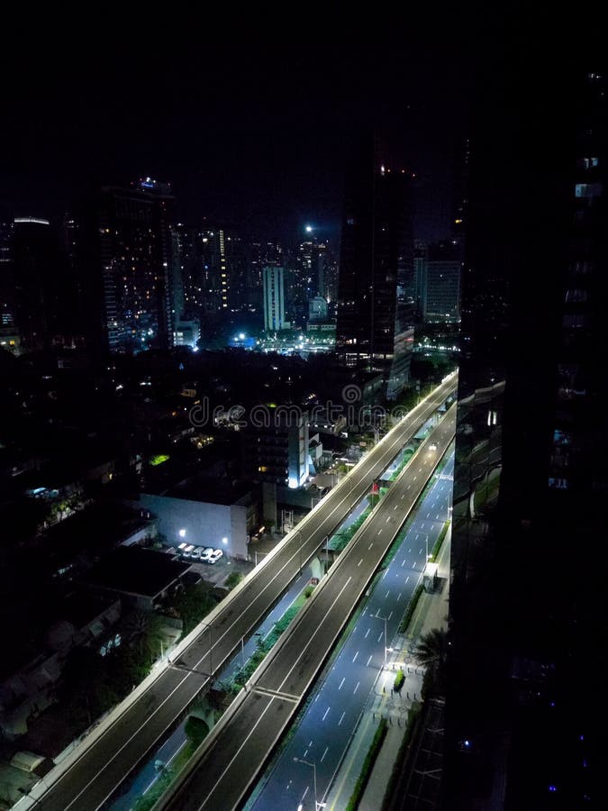 One of the Views in the City of Jakarta Hotel Stock Image - Image of ...
