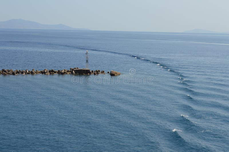 One wave or another stock photo. Image of waves, greece - 115844454
