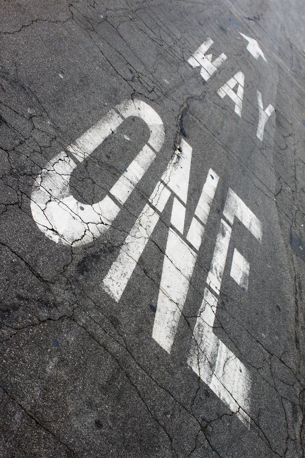 One Way stock photo. Image of drive, route, outdoor, sign - 10227172