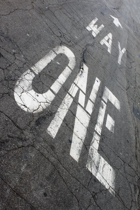 One Way stock photo. Image of drive, route, outdoor, sign - 10227172