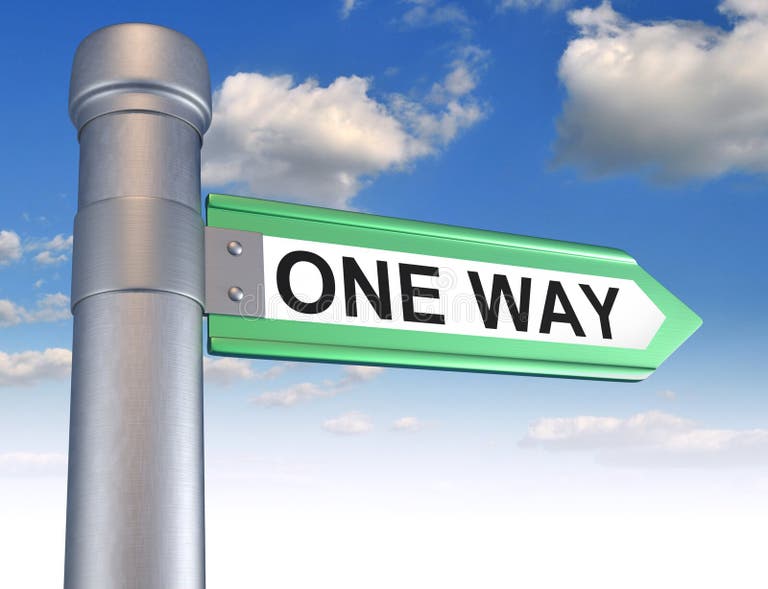 One Way Road Sign Stock Illustrations – 2,810 One Way Road Sign Stock ...