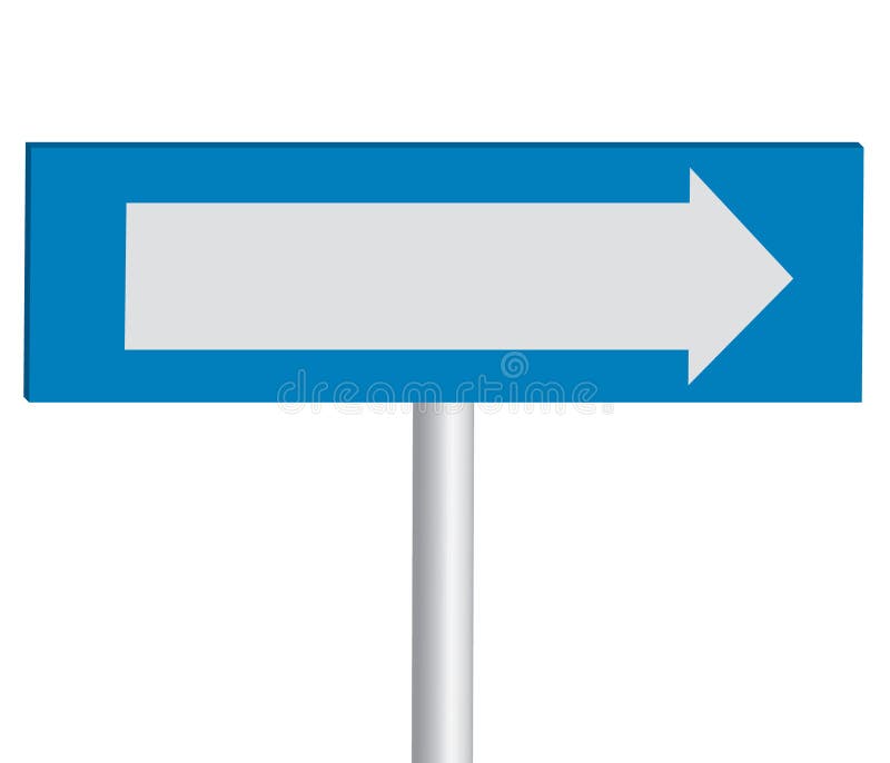One Way Direction Sign Royalty Free Stock Photo - Image: 10367685