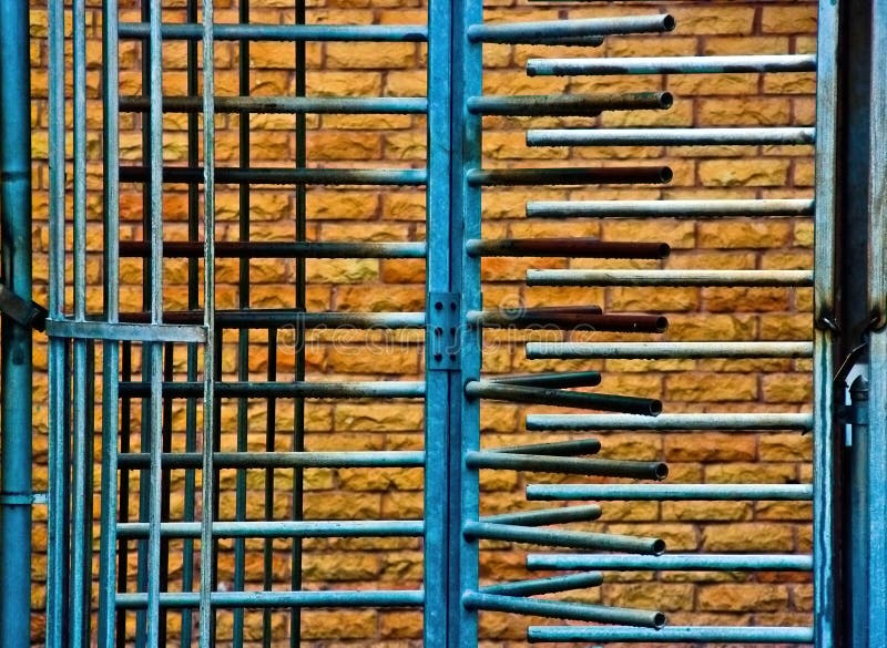One way gate stock photo. Image of control, access, spin - 11250792
