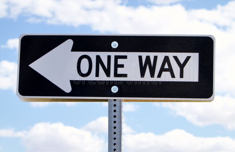 One way road sign stock image. Image of travel, trip - 18549283