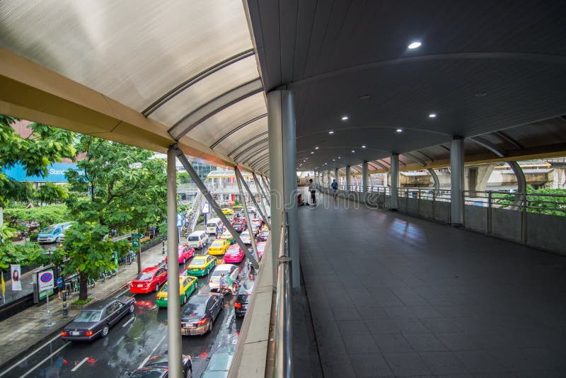 Two Differant Way To Walk Pass Stock Photo - Image of separate ...