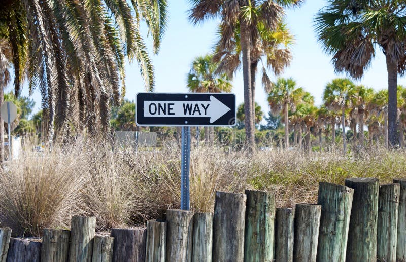 680 Tree Sign One Way Stock Photos - Free & Royalty-Free Stock Photos ...
