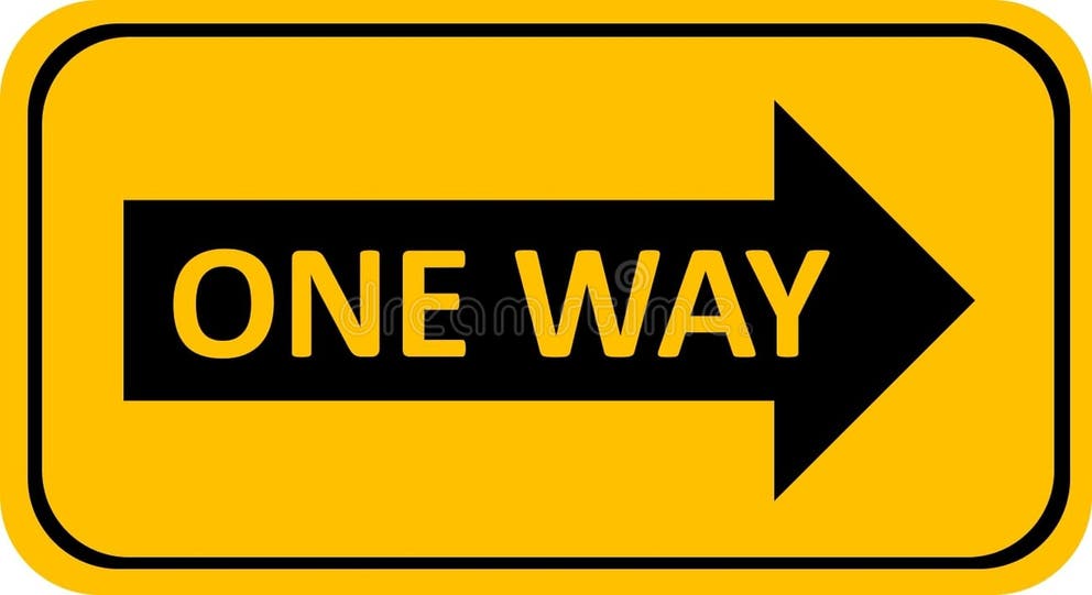 One way Sign stock vector. Illustration of circle, signage - 222805100