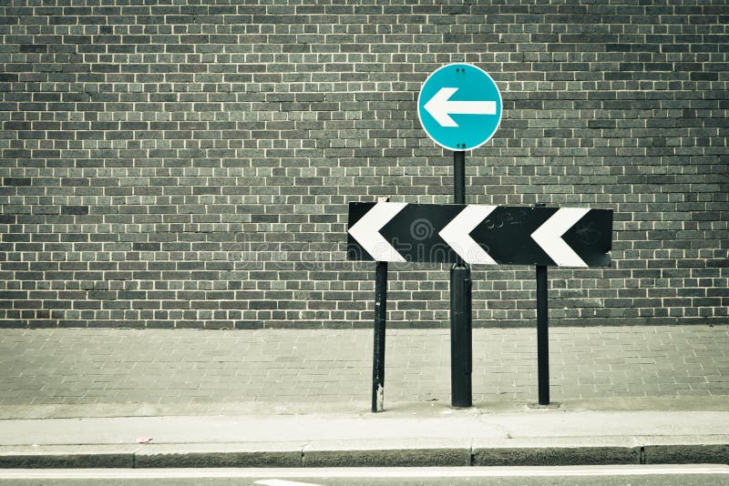 One way stock image. Image of regulation, rules, britain - 31809511