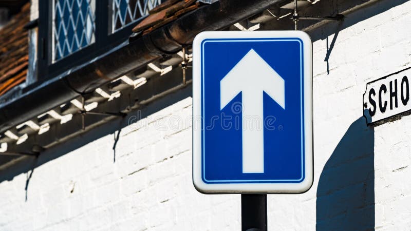 Road Signs Uk One Way Stock Photos - Free & Royalty-Free Stock Photos ...
