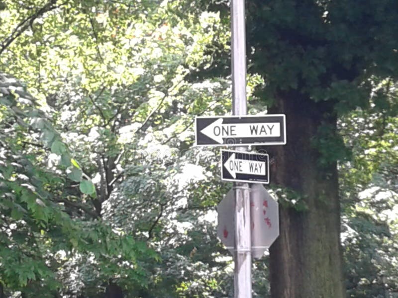 One Way Too Many stock image. Image of double - 120074637