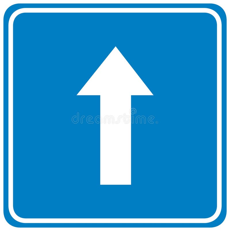 One Way Sign Cartoon Stock Illustrations – 459 One Way Sign Cartoon ...