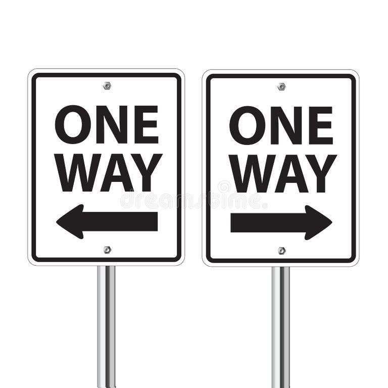 One Way Icon Stock Illustrations – 4,422 One Way Icon Stock ...