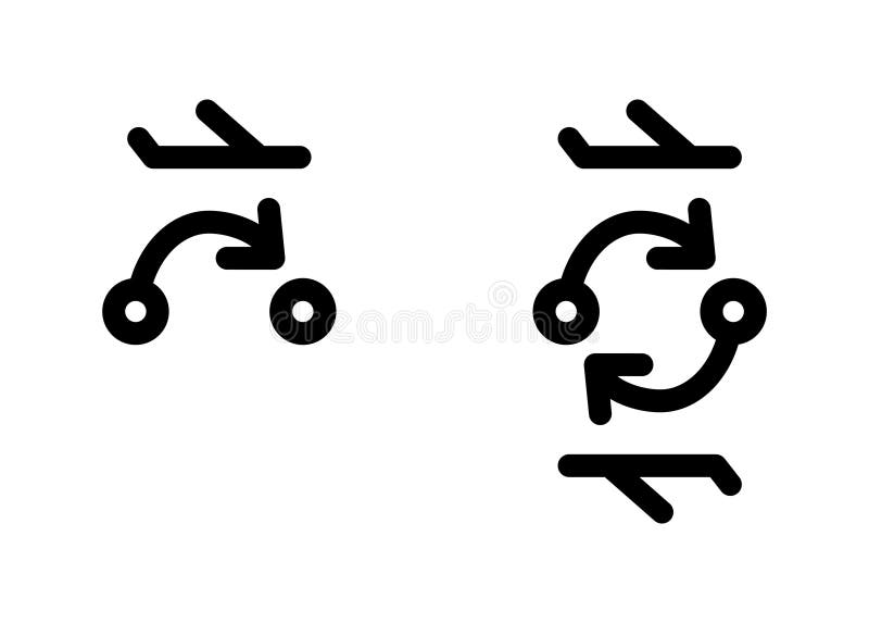 Two Way Communication Vector Stock Illustrations – 836 Two Way ...