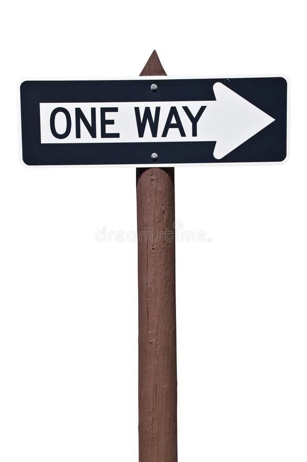 One way USA road sign stock image. Image of direction - 46727109