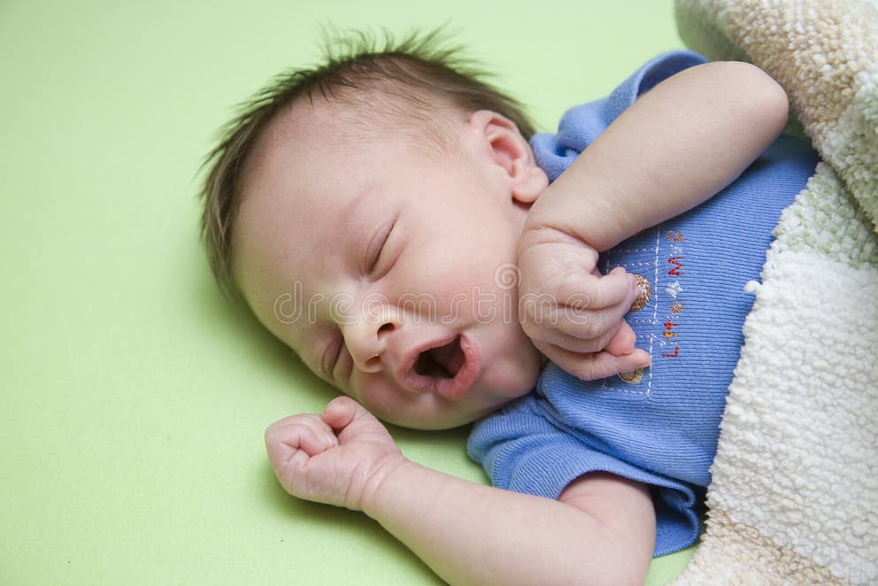 One Week Old Baby stock photo. Image of rest, little, close - 6628516