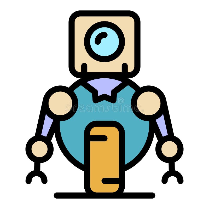 One wheel Robot stock illustration. Illustration of cyborg - 32601639