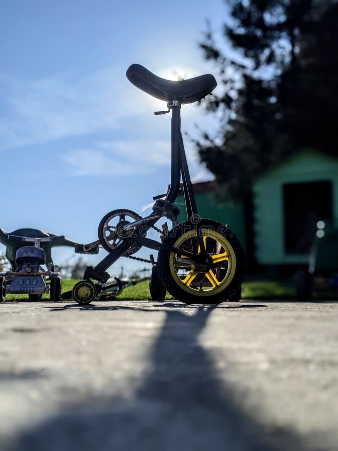 One wheel vehicle. stock image. Image of motorcycling - 259512773