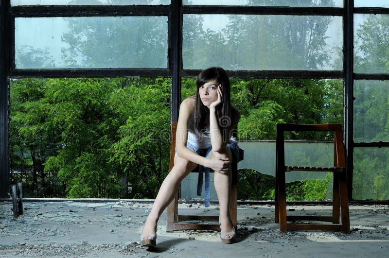 One white teen waiting stock photo. Image of accessories - 15517218