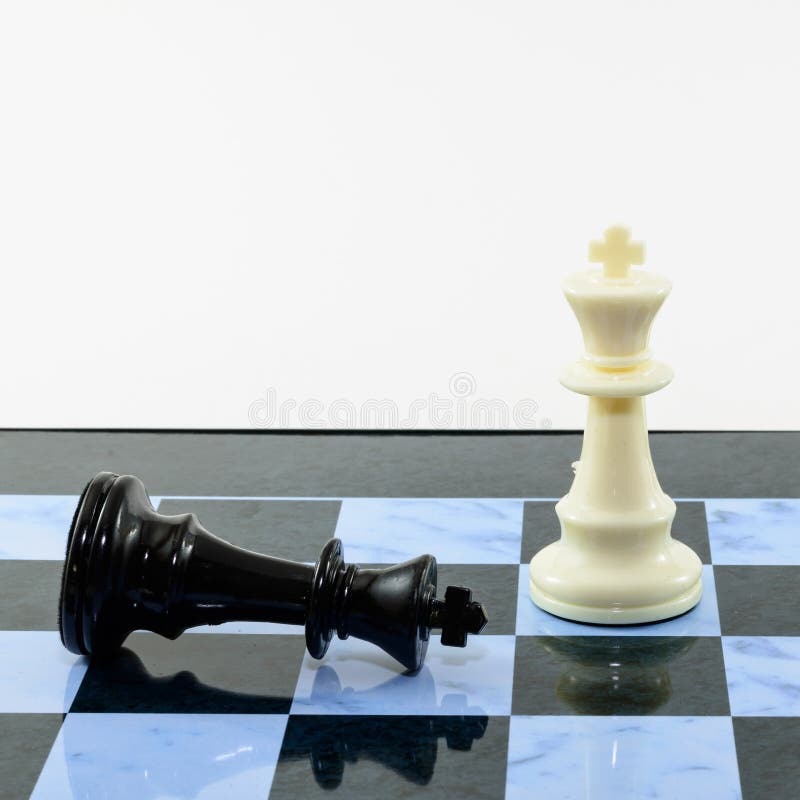 One white win blacks chess stock image. Image of board - 38404281