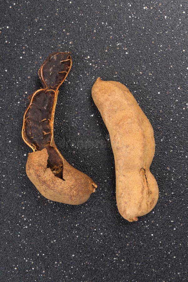 Broken Whole Tamarind Pods Stock Photos - Free & Royalty-Free Stock ...