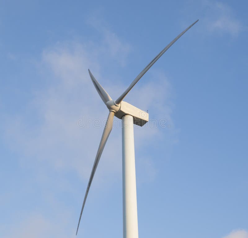 One wind turbine stock photo. Image of windmill, windturbine - 43088884