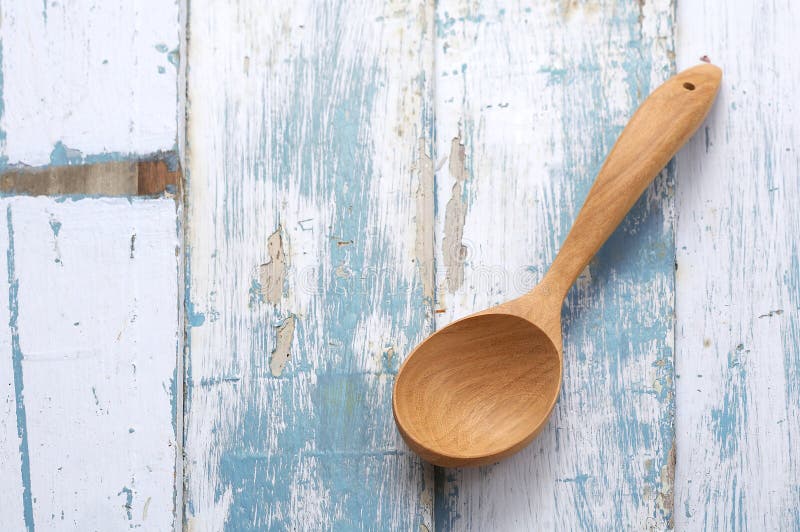 One wooden spoon stock image. Image of cook, rustic, brown - 39737305