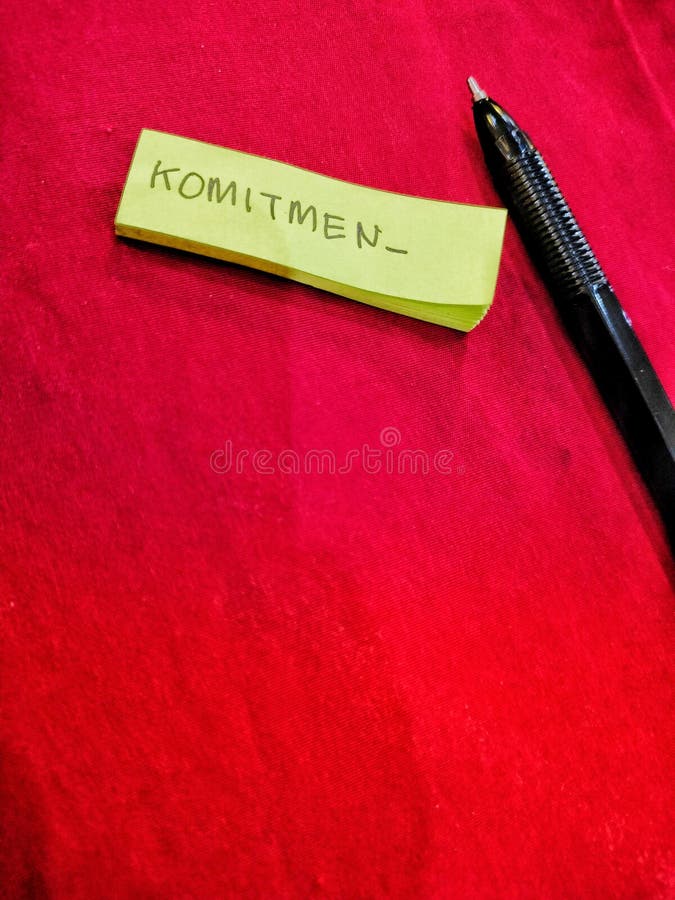 One word commitment stock image. Image of word, commitment - 264177825