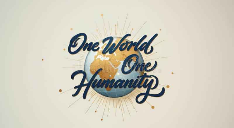 One World, One Humanity: a Creative Representation of Global Unity and ...