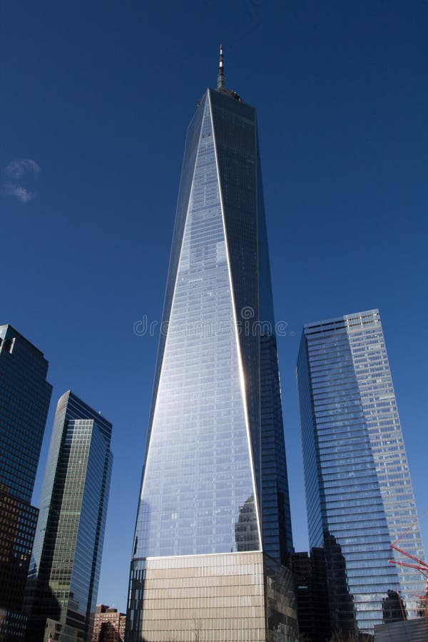 One World Trade Center Building Editorial Stock Image - Image of ...