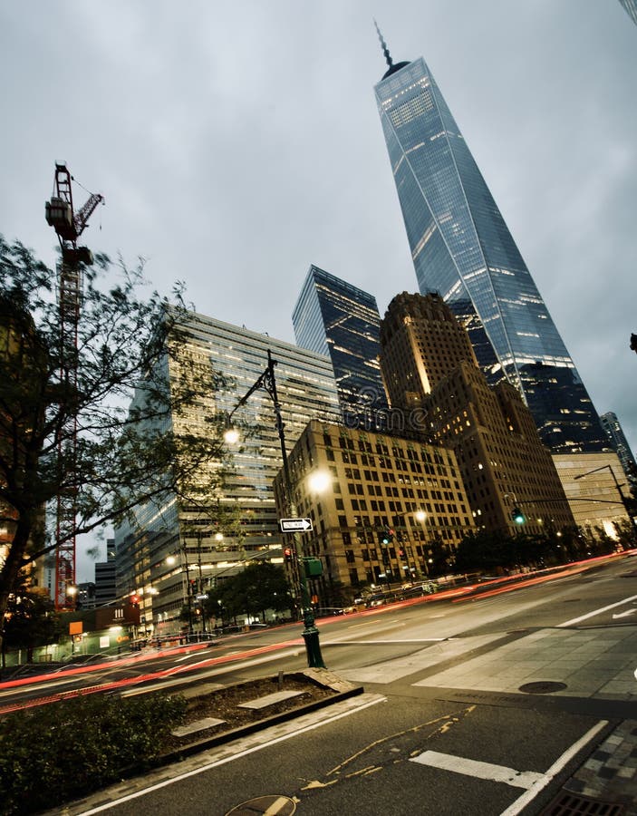 One World Trade Center Complex in Lower Manhattan. Editorial Photo ...