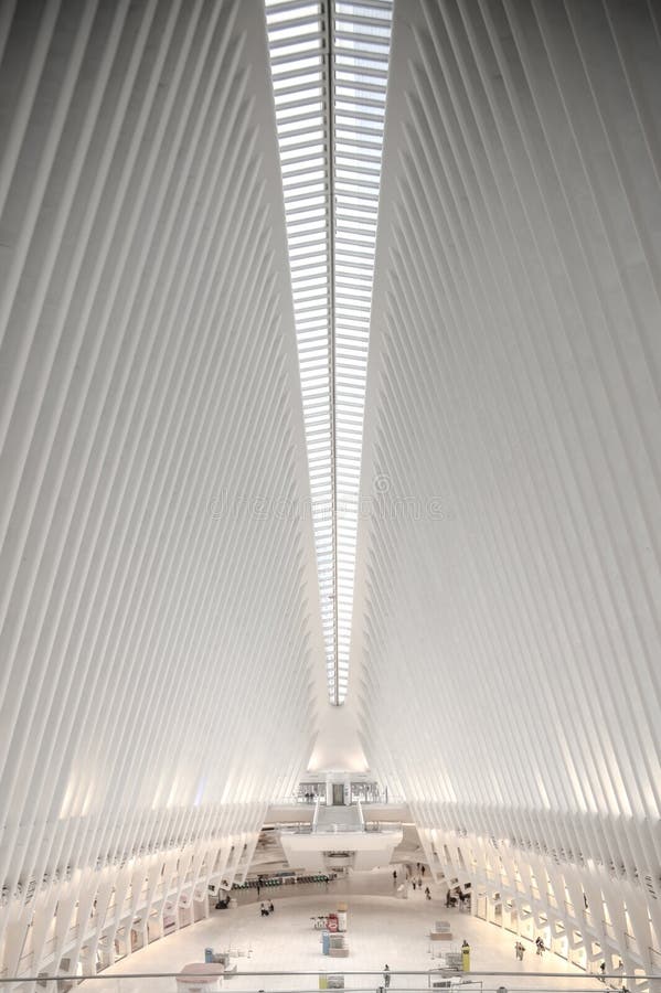 One World Trade Center Transportation Hub Oculus Editorial Stock Image ...