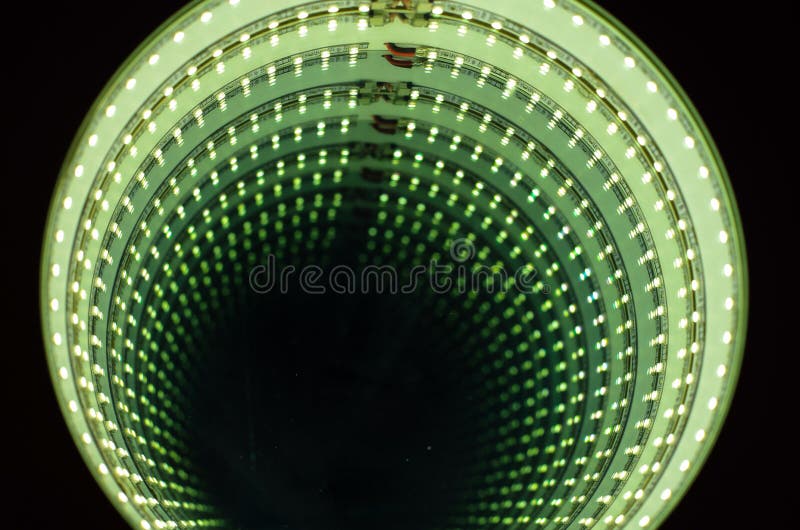 Oneindige Tunnel stock foto. Image of convergentie, cirkel - 27691252