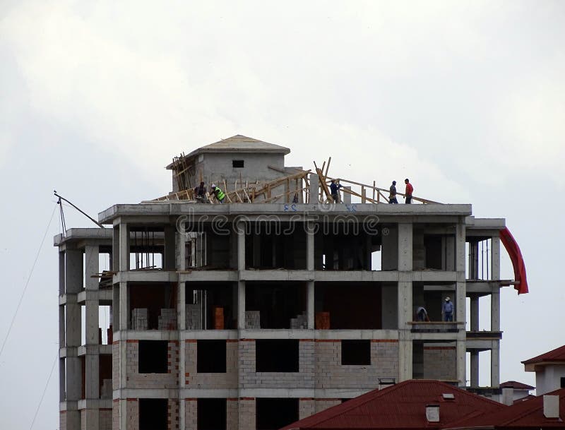 Ongoing Building Construction, Building Construction, Building ...