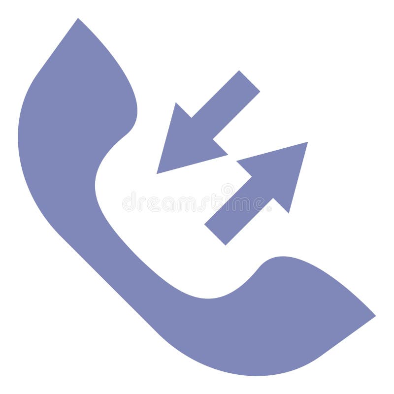 Ongoing call, icon icon stock vector. Illustration of mobile - 259787869