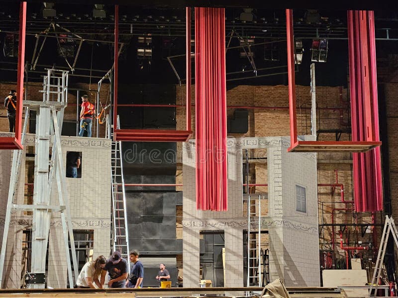 Ongoing Theatrical Production in the City of São Paulo, at the ...