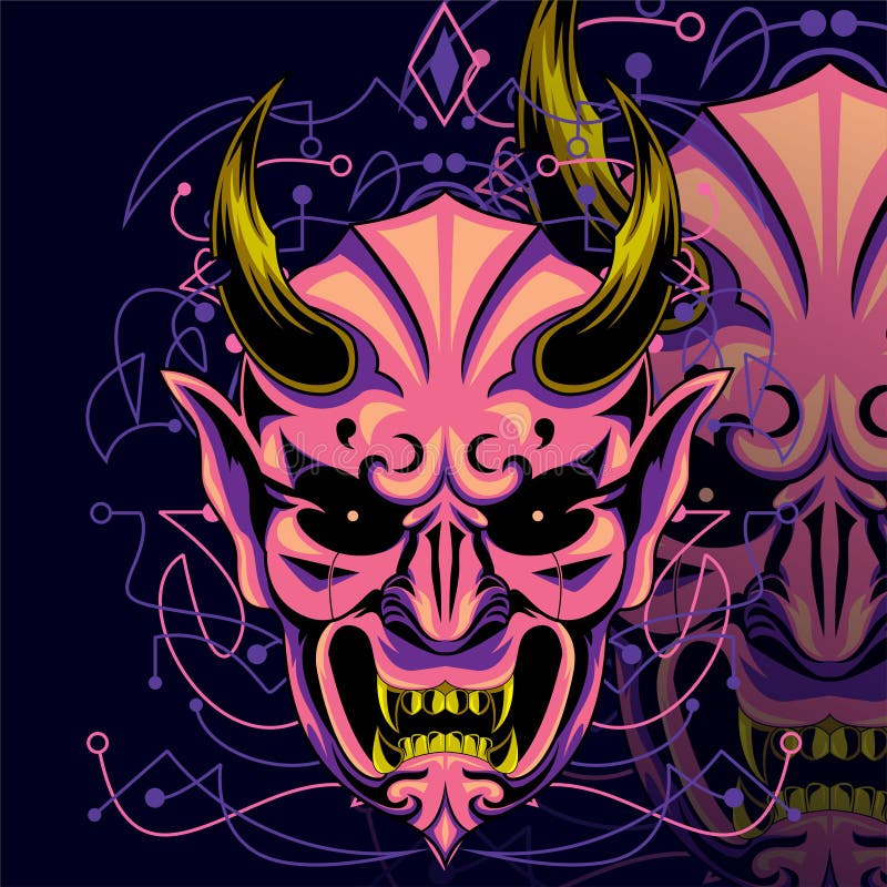 Pink Oni Stock Illustrations – 245 Pink Oni Stock Illustrations ...