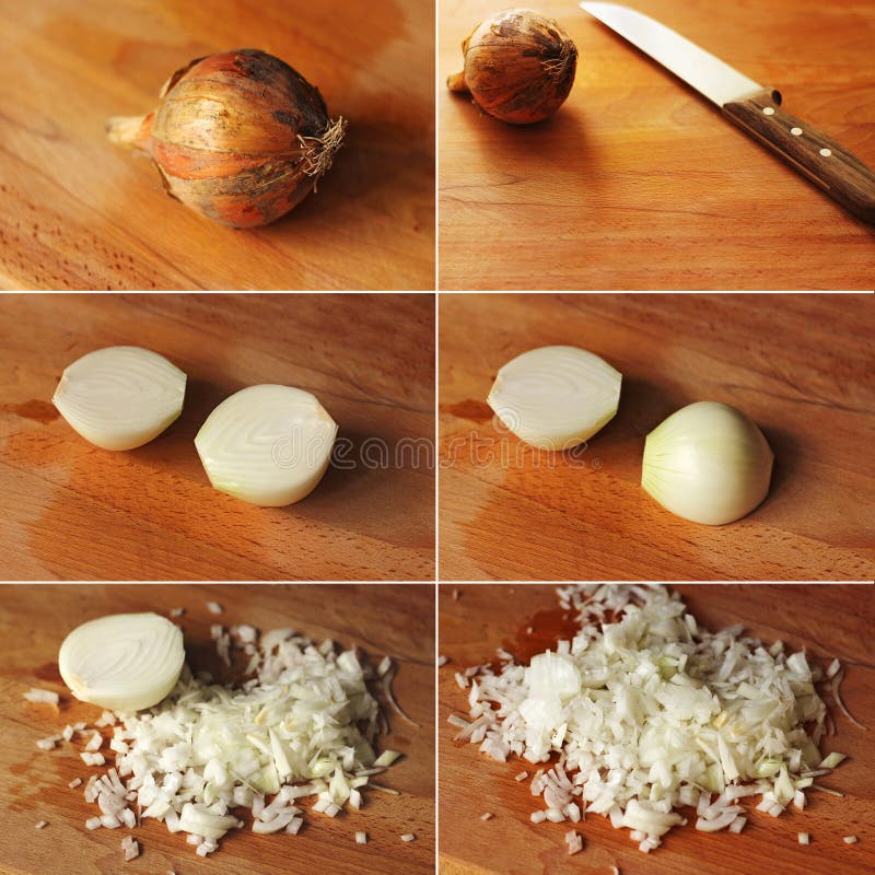 Onion prepare stock image. Image of ingredient, cooking - 78428225