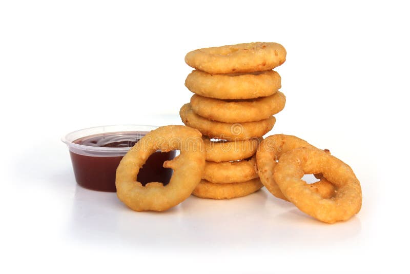 Onion Rings Snack stock photo. Image of onion, snacks - 13192410