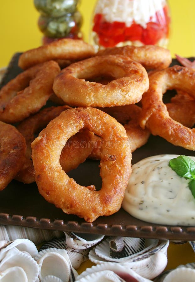 Onion rings stock image. Image of onions, food, rings - 6079429