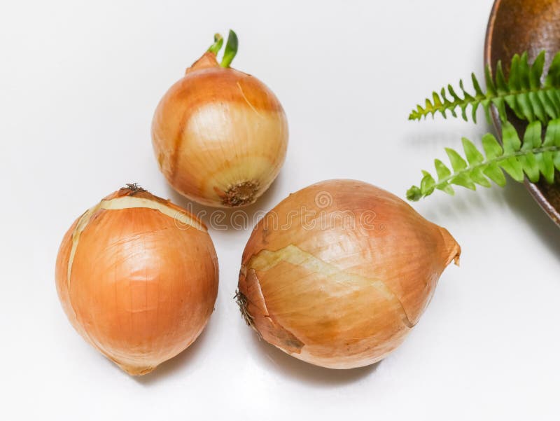 Onion set on white table stock image. Image of cooking - 92615255
