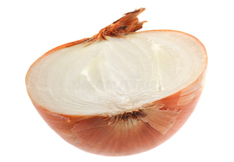 Onion slice on white stock image. Image of vegetable - 61107467