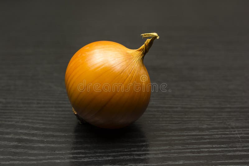 Onion on the table. stock photo. Image of bulb, ripe - 105762734