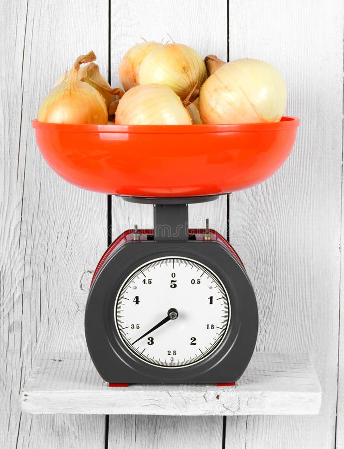 Onions on scales stock image. Image of bulb, board, nature - 44607555