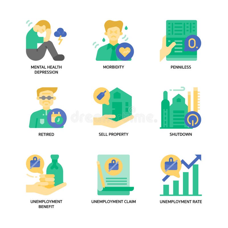 Online Activities Icons Set Stock Vector - Illustration of style, rate ...